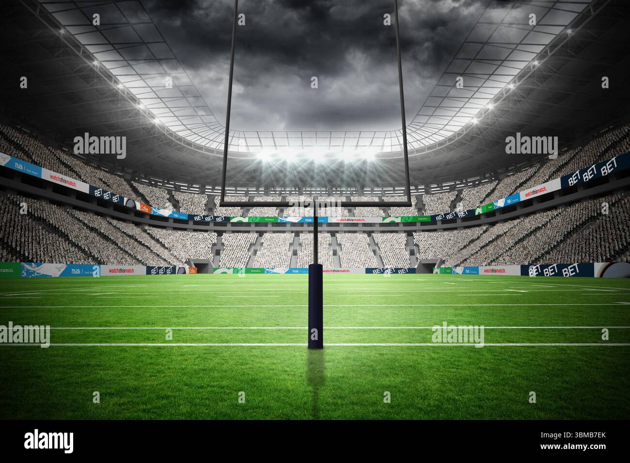 Sport crowd night hi-res stock photography and images - Alamy