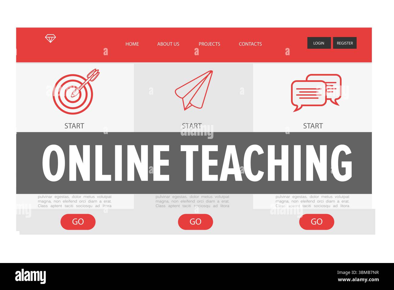 Online learn education Cut Out Stock Images & Pictures - Alamy