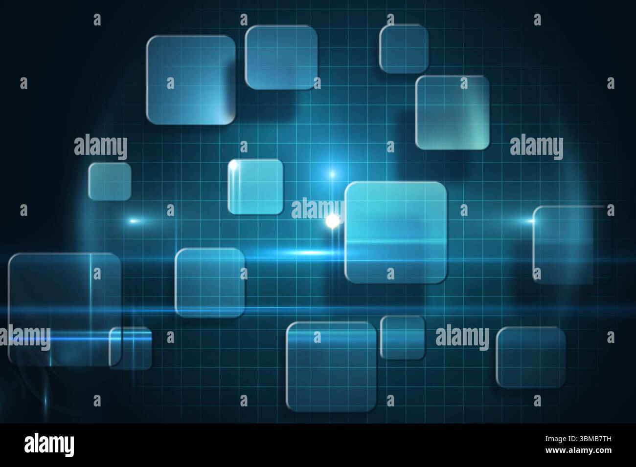 Abstract futuristic technology concept ai hi-res stock photography and ...