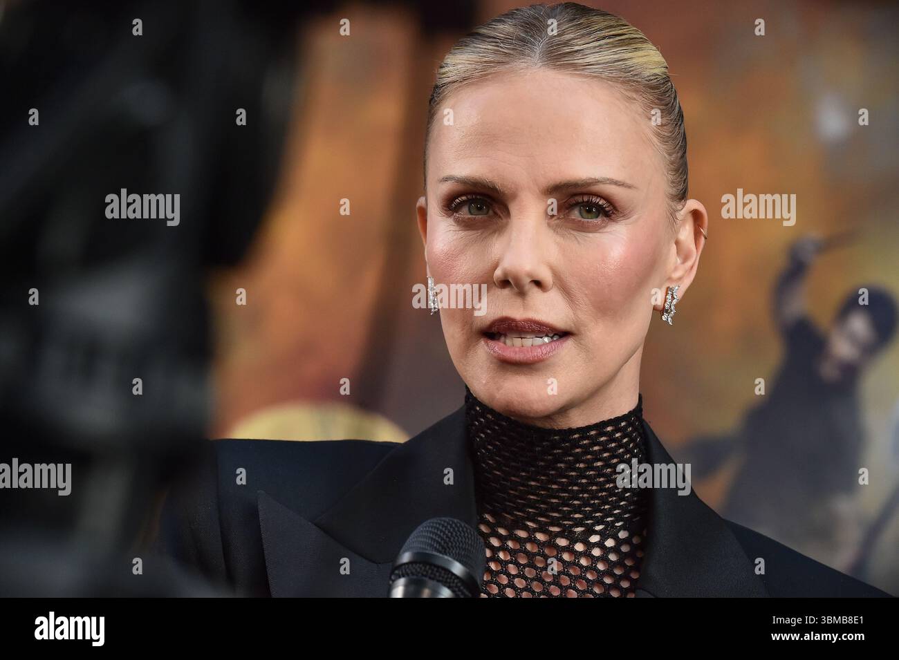 Hollywood, USA. 25th June, 2025. Charlize Theron arriving at Netflix's ...