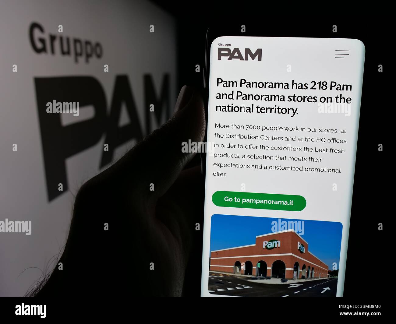 Pam technology company logo hi-res stock photography and images - Alamy