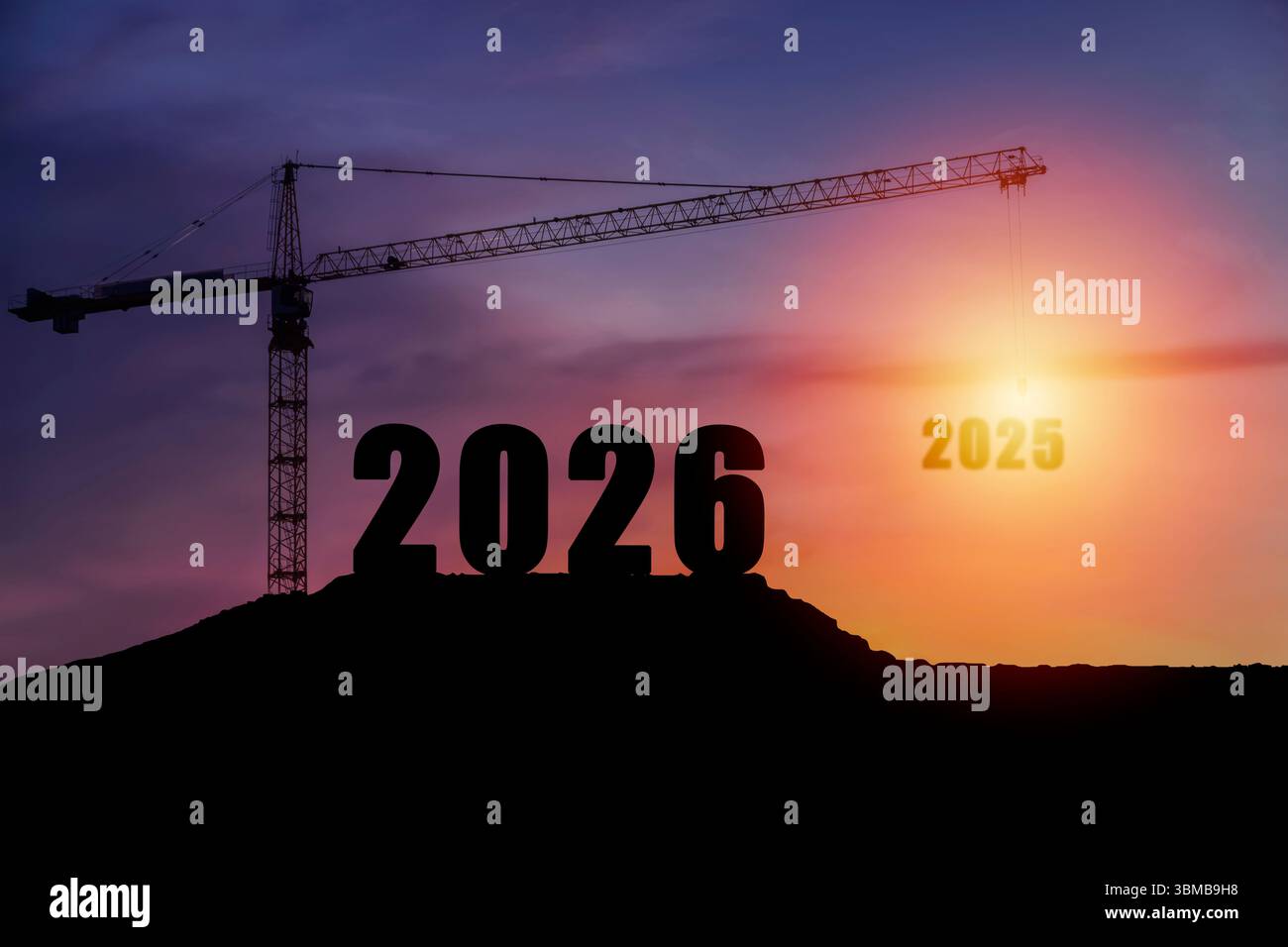2025 to 2026 transition hi-res stock photography and images - Alamy