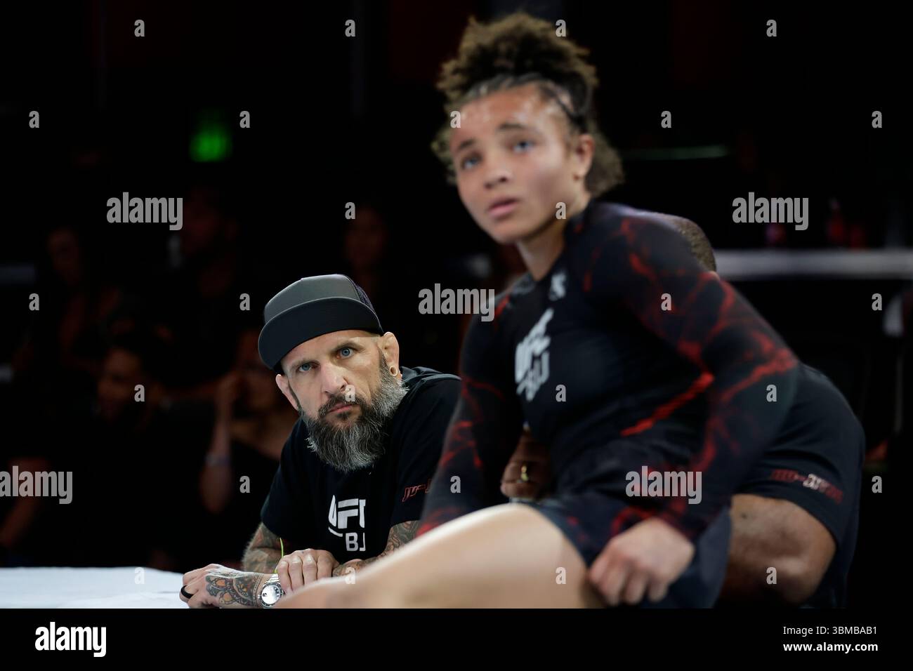 LAS VEGAS, NEVADA - Cassia Moura and Talita Alencar compete in the ...
