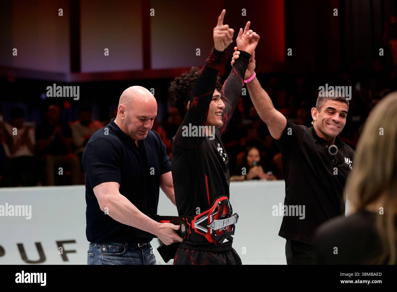 Las Vegas, USA. 25th June, 2025. LAS VEGAS, NEVADA - Dana White puts ...
