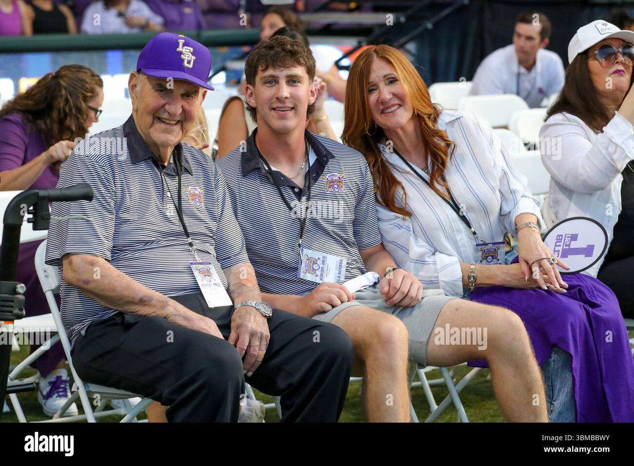 Baton Rouge, LA, USA. 26th June, 2025. Former LSU AD and Head Baseball ...
