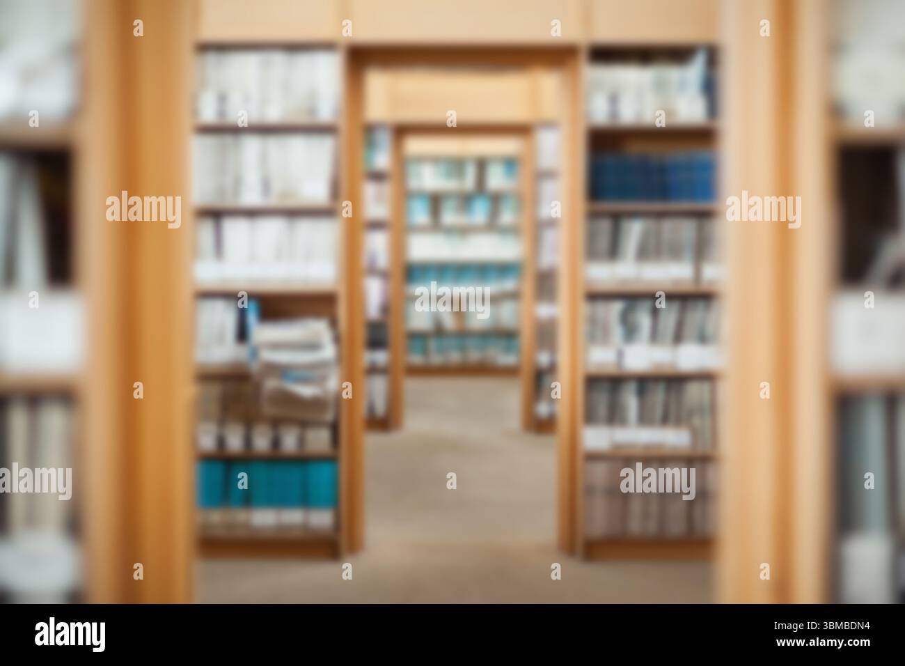 Books in shelf at library Stock Photo - Alamy