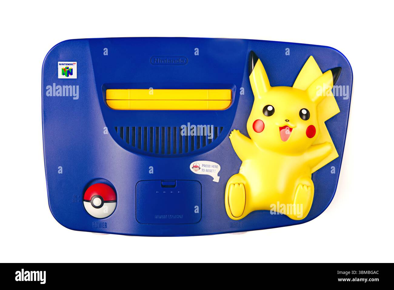 Neu-Ulm, Germany - June, 25, 2025: Nintendo N64 Console Pikachu Edition ...