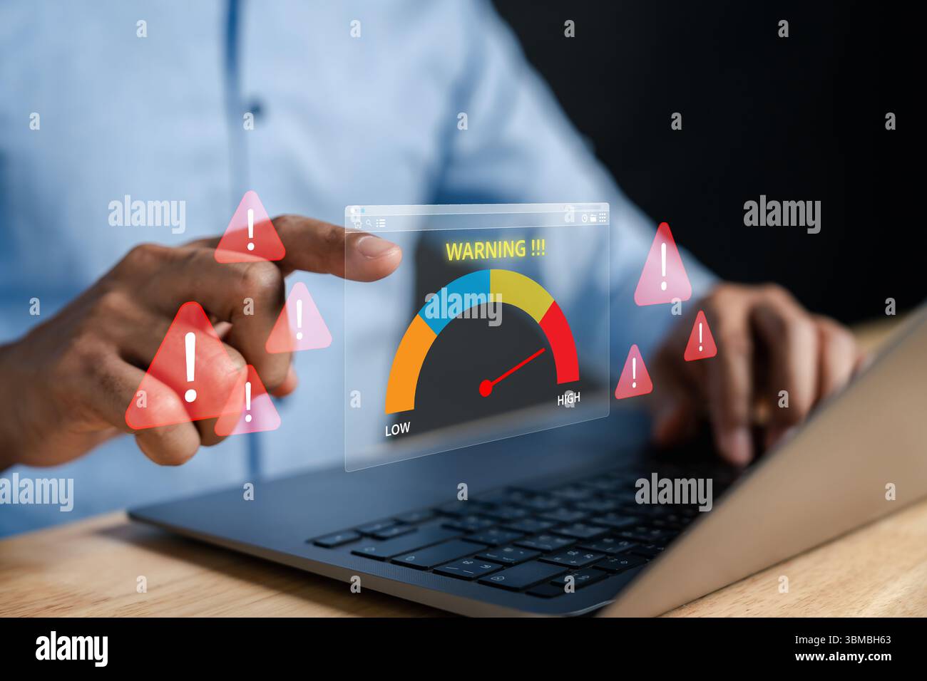 Risk management alert dashboard hi-res stock photography and images - Alamy