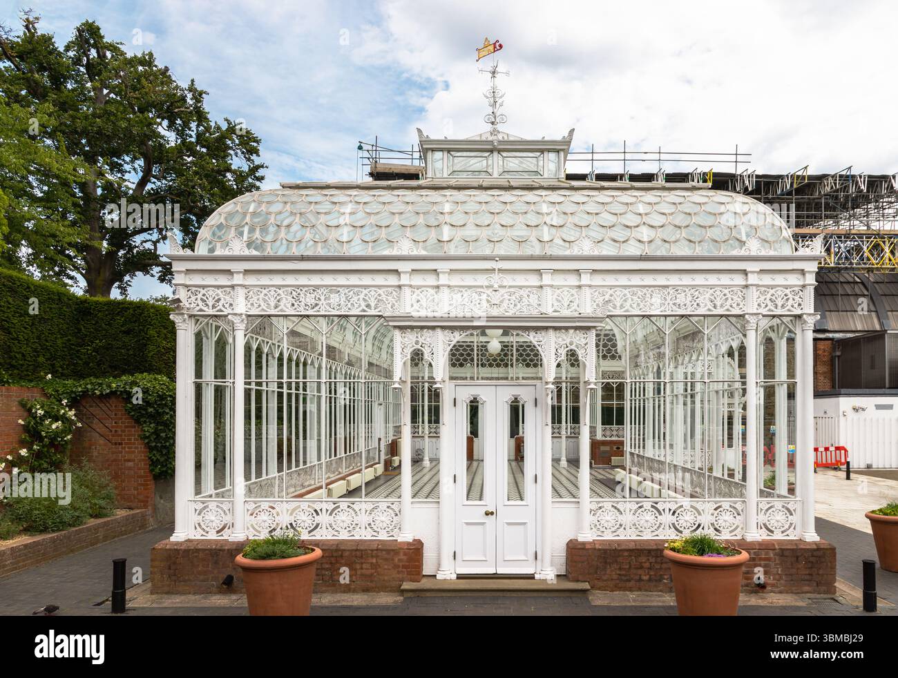 London, UK - Jun 25, 2025 - This cast iron and glass structure of the ...
