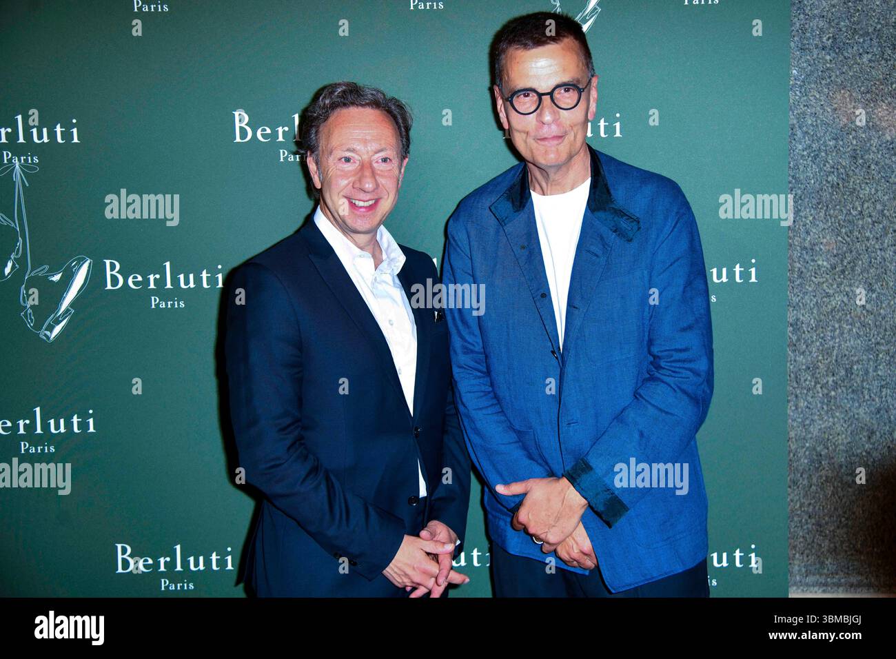 Paris, France. 25th June, 2025. Stéphane Bern and Jean-Marc Mansvelt ...