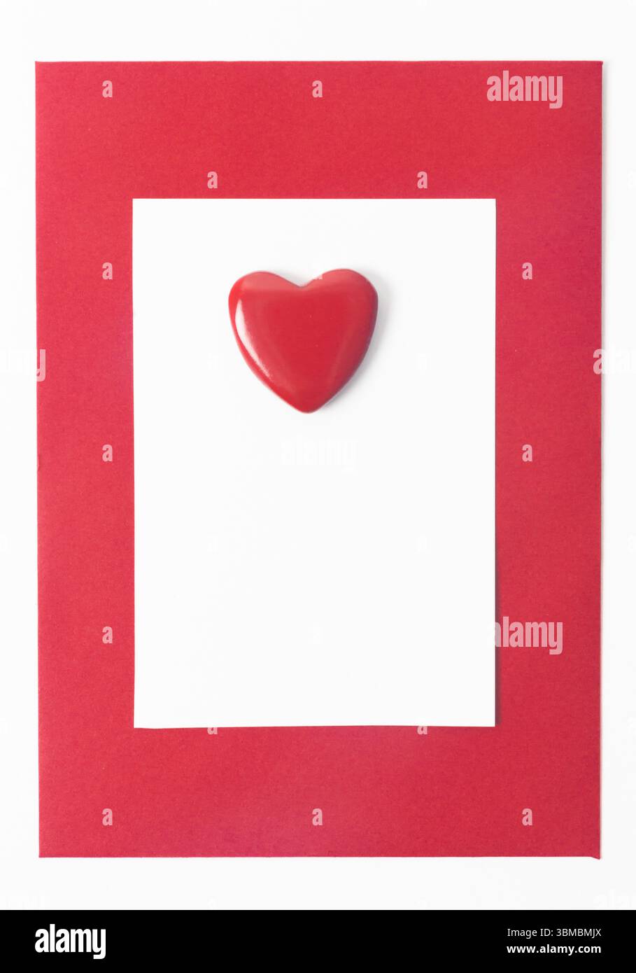 Flat lay paper envelope Cut Out Stock Images & Pictures - Alamy