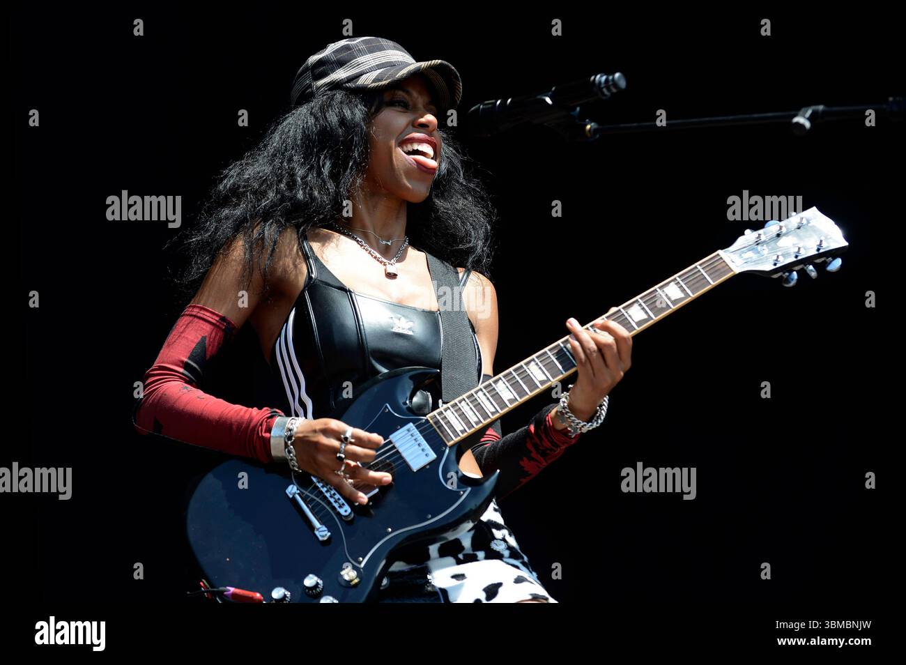 Nova Twins live auf dem 27. Hurricane Festival 2025 am Eichenring. Scheeßel, 21.06.2025 *** Nova ...