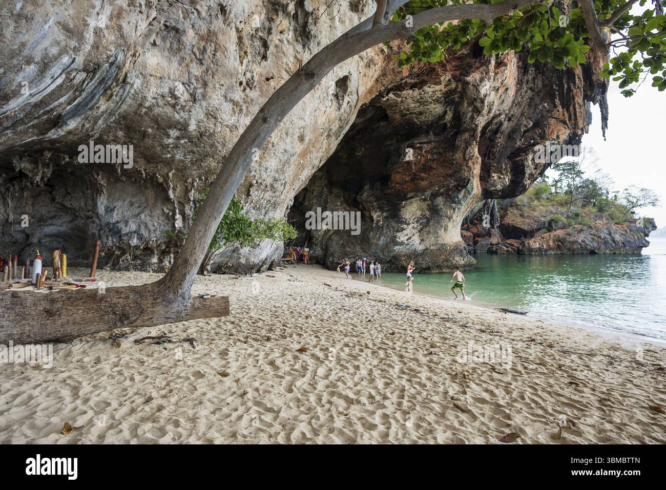 Princess Cave, Phra Nang Cave Shrine, Ao Phra Nang Beach, Railay Beach ...