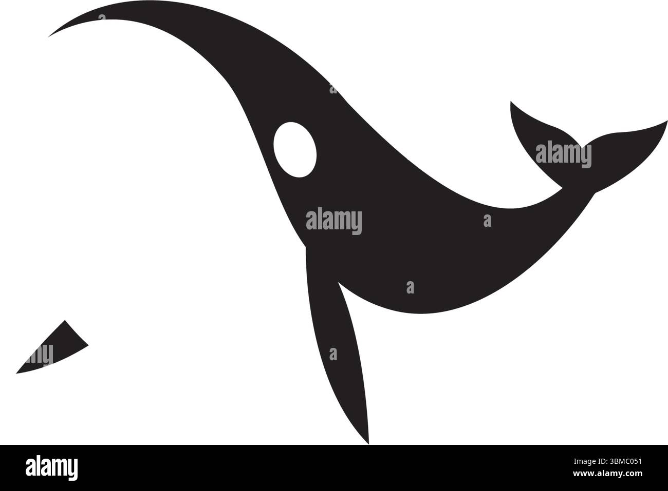 Orca Killer Whale Logo Icon Vector Stock Vector Image & Art - Alamy