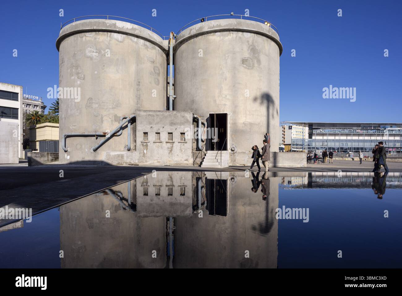 Old cement silos converted into a museum and foundation, Marta Ortega ...