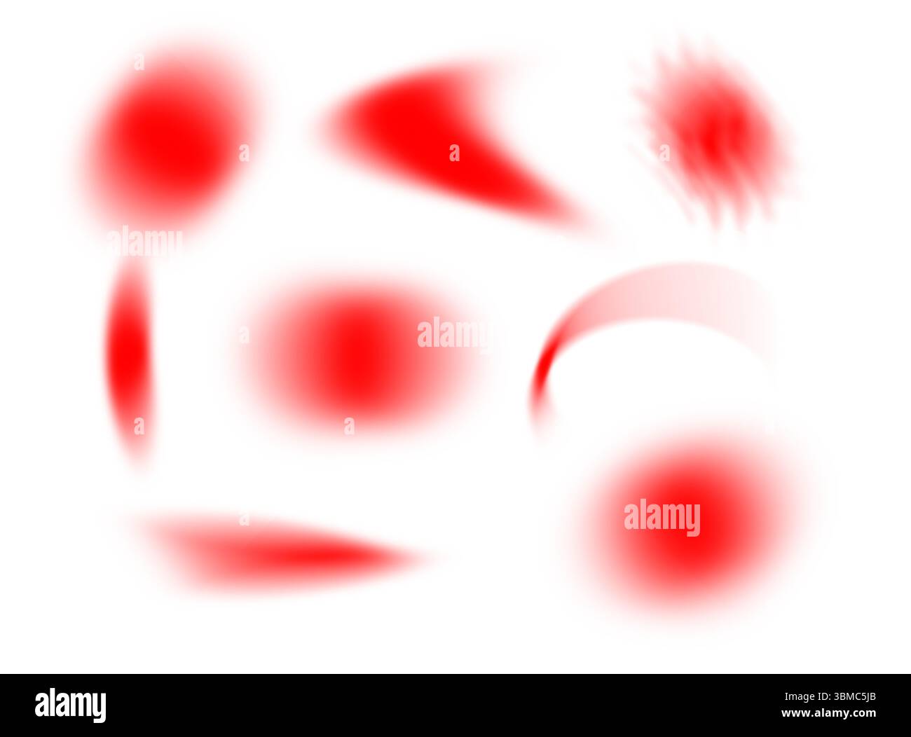 Red color gradient grainy Cut Out Stock Images & Pictures - Alamy