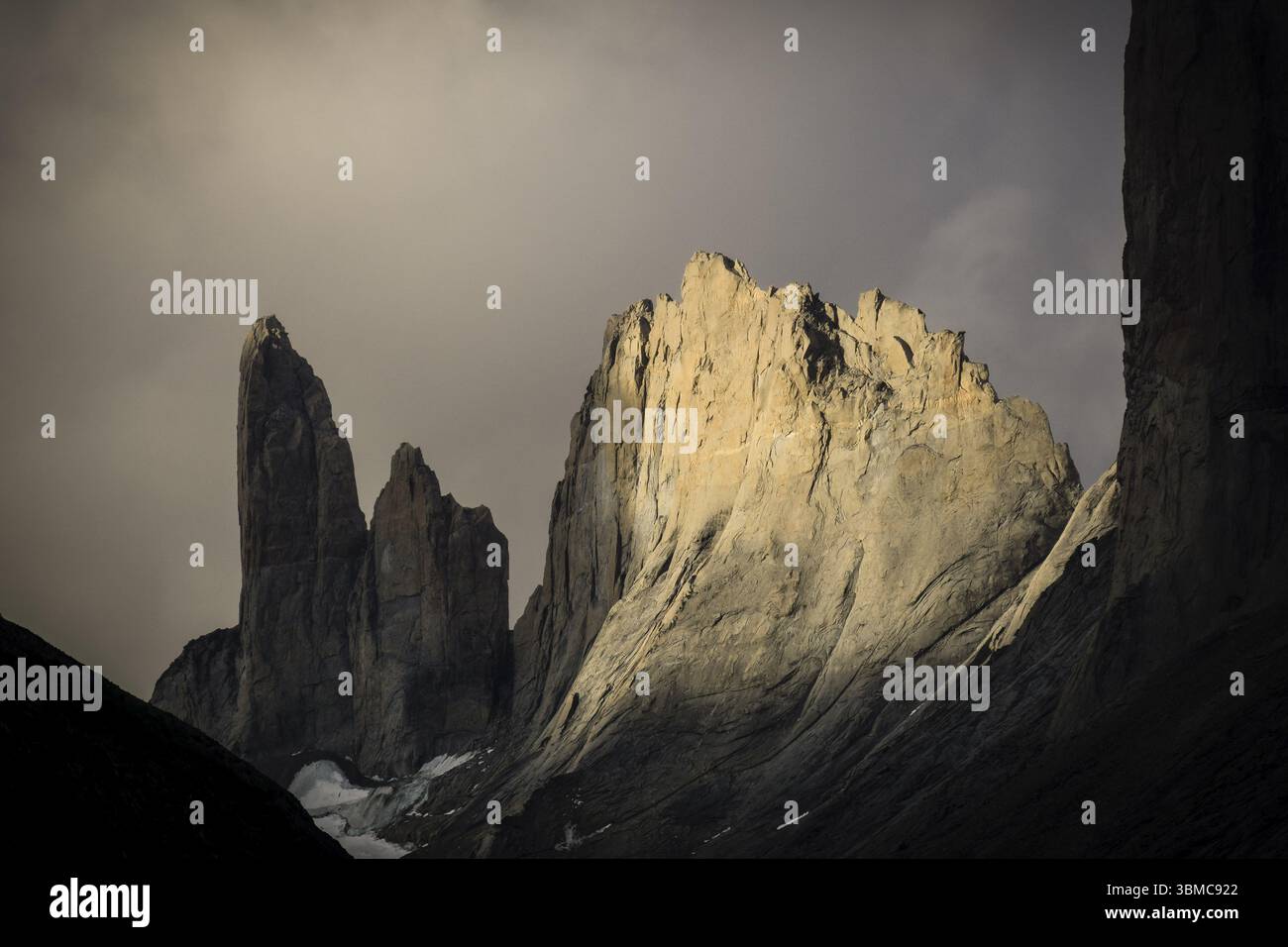Rock formation, Torres del Paine National Park, National System of ...