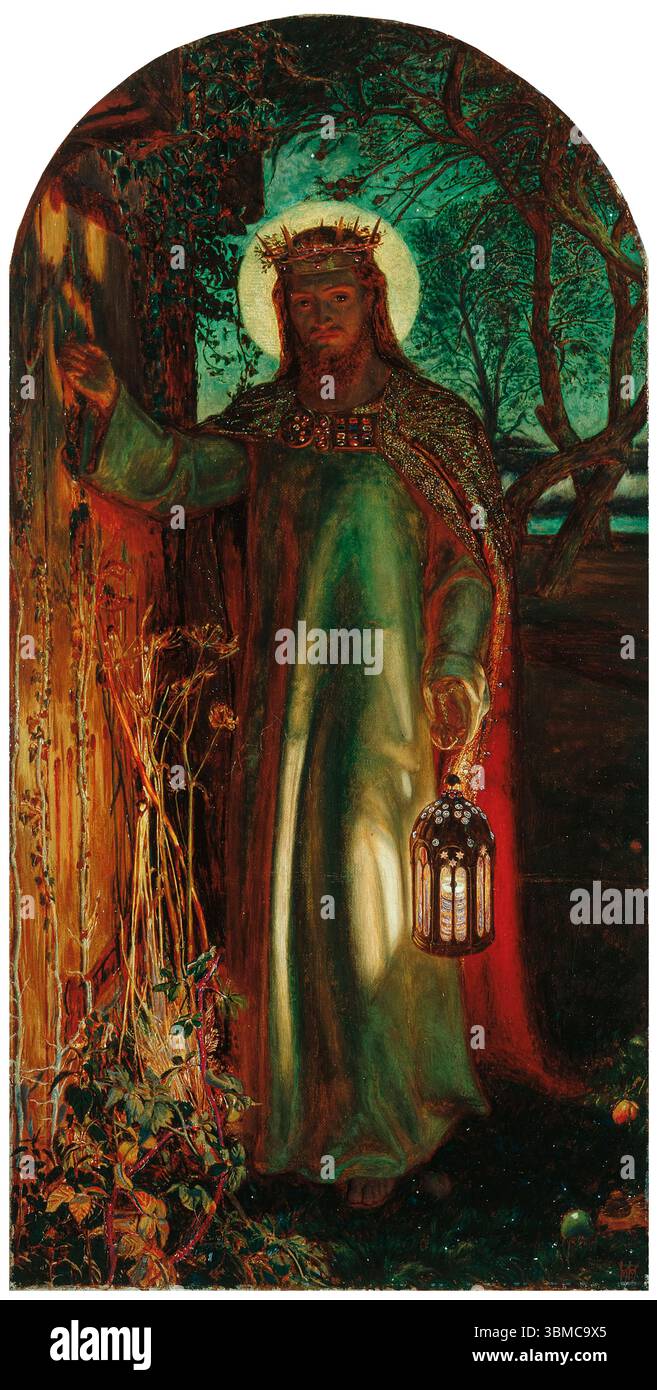 Holman hunt the light of the world hi-res stock photography and images ...