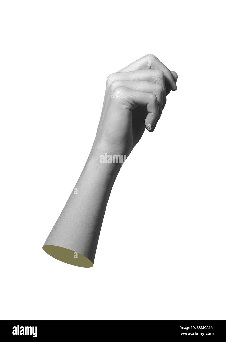 Side view fist hand gesture hi-res stock photography and images - Alamy