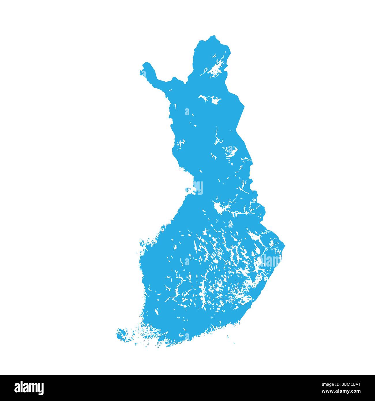 Map of Finland, sign silhouette. World Map Globe. Vector Illustration ...