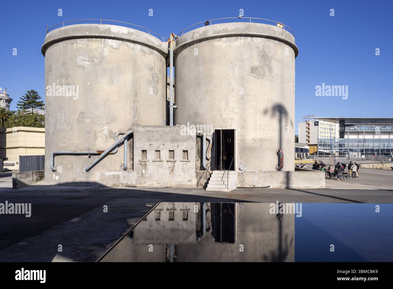 Old cement silos converted into a museum and foundation, Marta Ortega ...