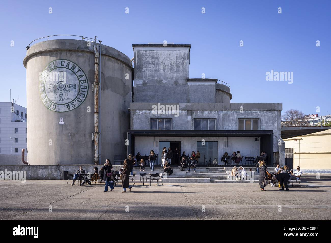 Old cement silos converted into a museum and foundation, Marta Ortega ...