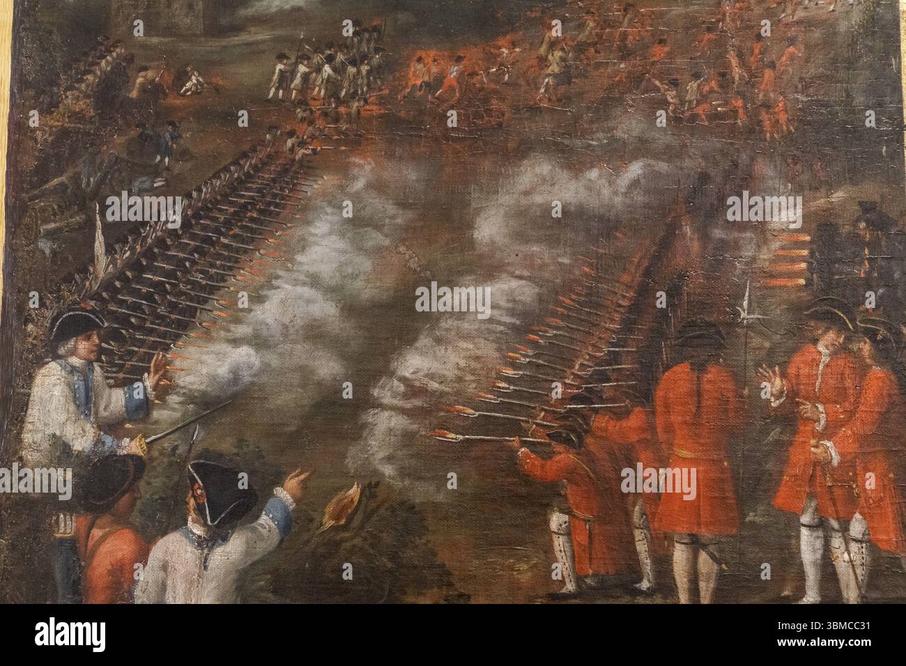 Anonymous, 18th century, allegory of the dense of the Philippines by Don Simon de Anda y Salazar ...