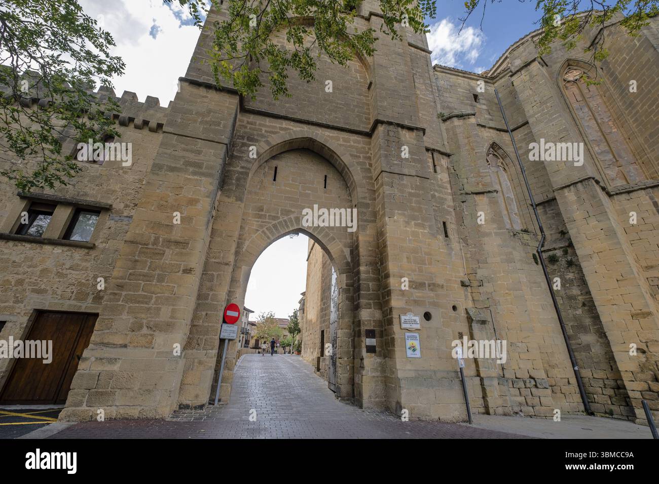 San Juan Gate, Laguardia, Alava, Basque Country, Spain, Europe Stock ...