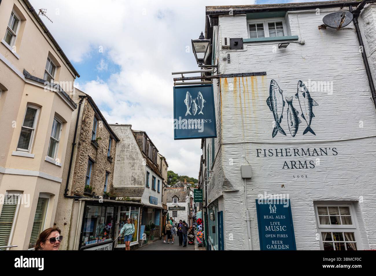 Looe, Cornwall, UK, England, Looe Town, Looe UK, Looe Cornwall, town ...