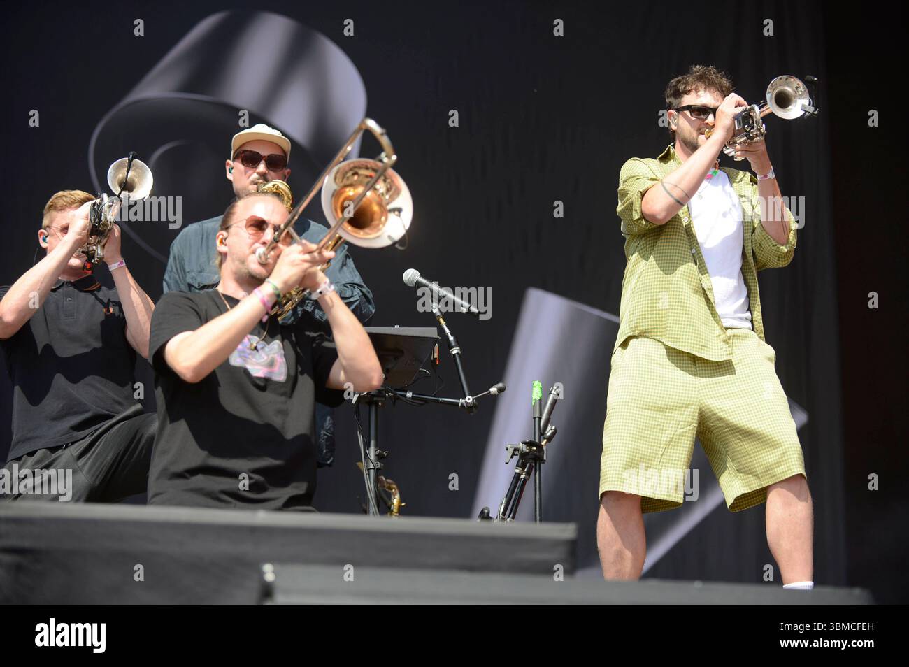 Querbeat live auf dem 27. Hurricane Festival 2025 am Eichenring. Scheeßel, 20.06.2025 ...