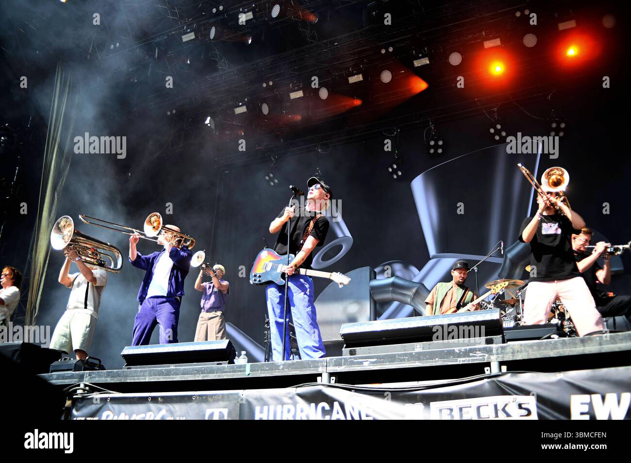 Querbeat live auf dem 27. Hurricane Festival 2025 am Eichenring. Scheeßel, 20.06.2025 ...