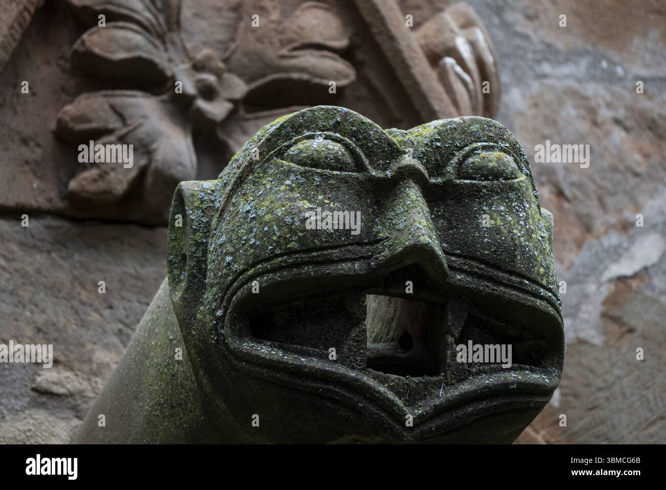 Gargoyle for drain, Royal monastery of Santa Maria de Veruela ...