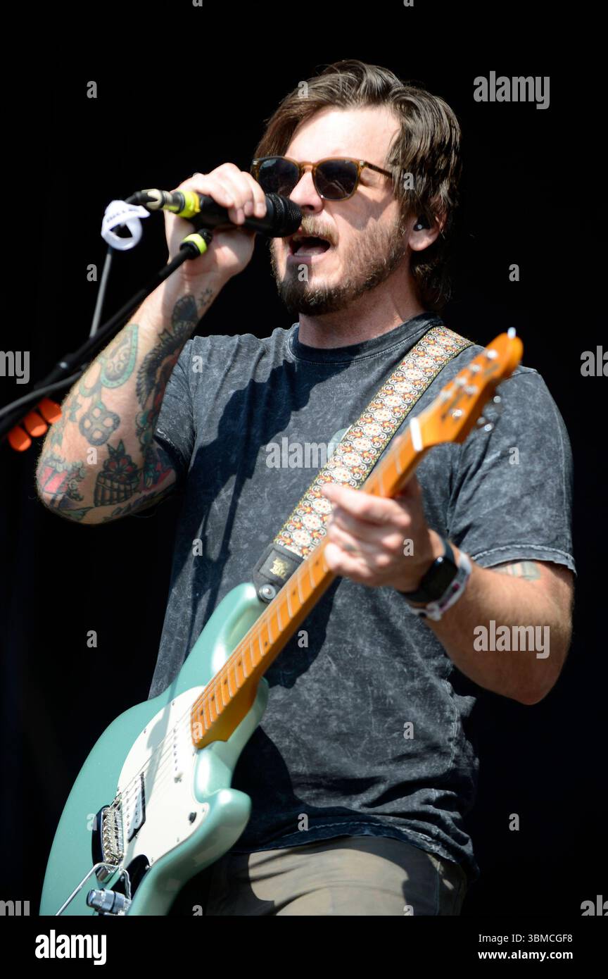 Thrice live auf dem 27. Hurricane Festival 2025 am Eichenring. Scheeßel, 20.06.2025 *** Thrice ...