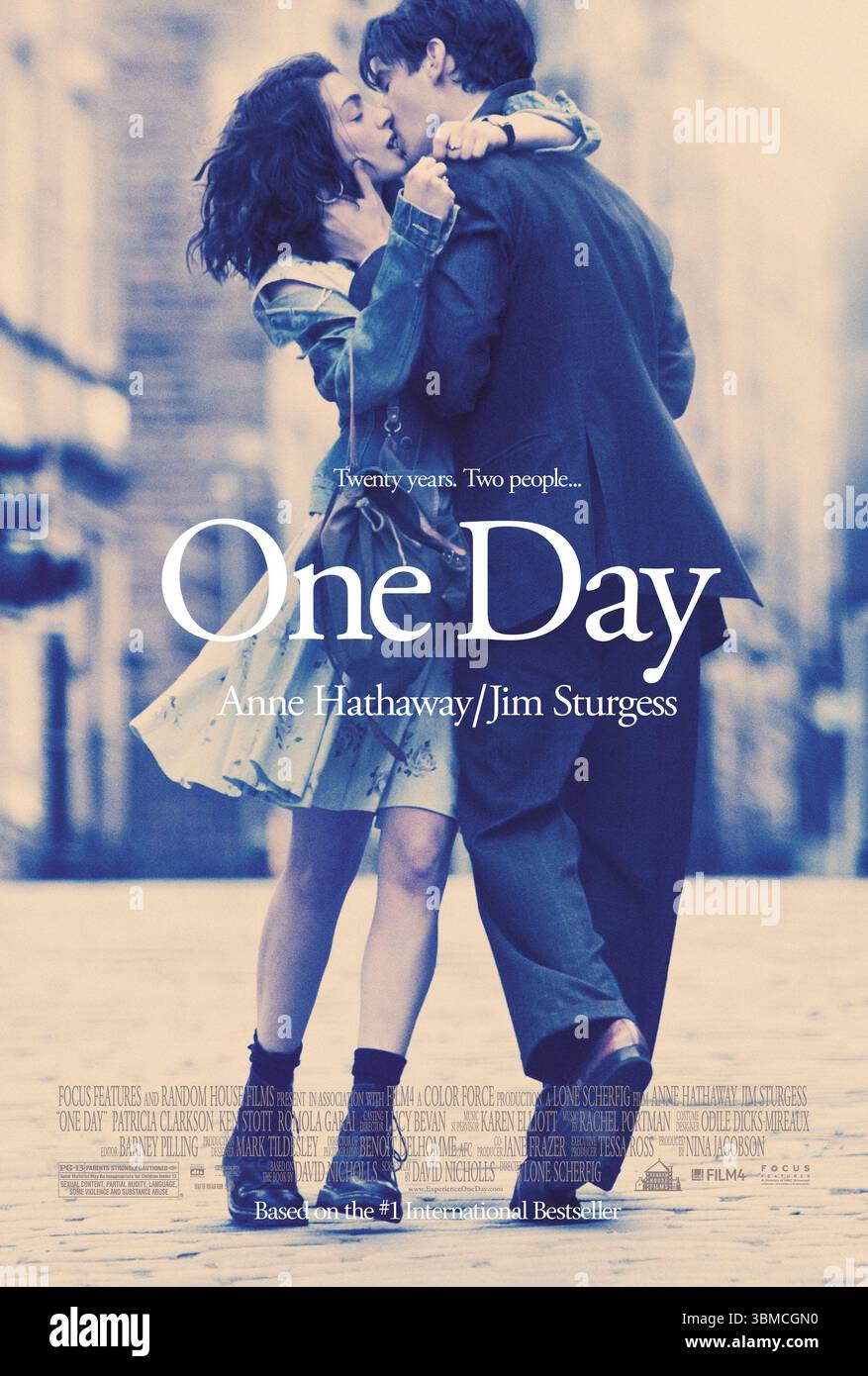 One Day movie poster Anne Hathaway & Jim Sturgess Stock Photo - Alamy