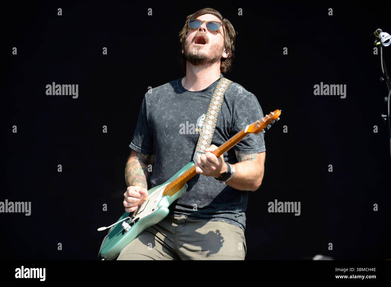 Thrice live auf dem 27. Hurricane Festival 2025 am Eichenring. Scheeßel, 20.06.2025 *** Thrice ...