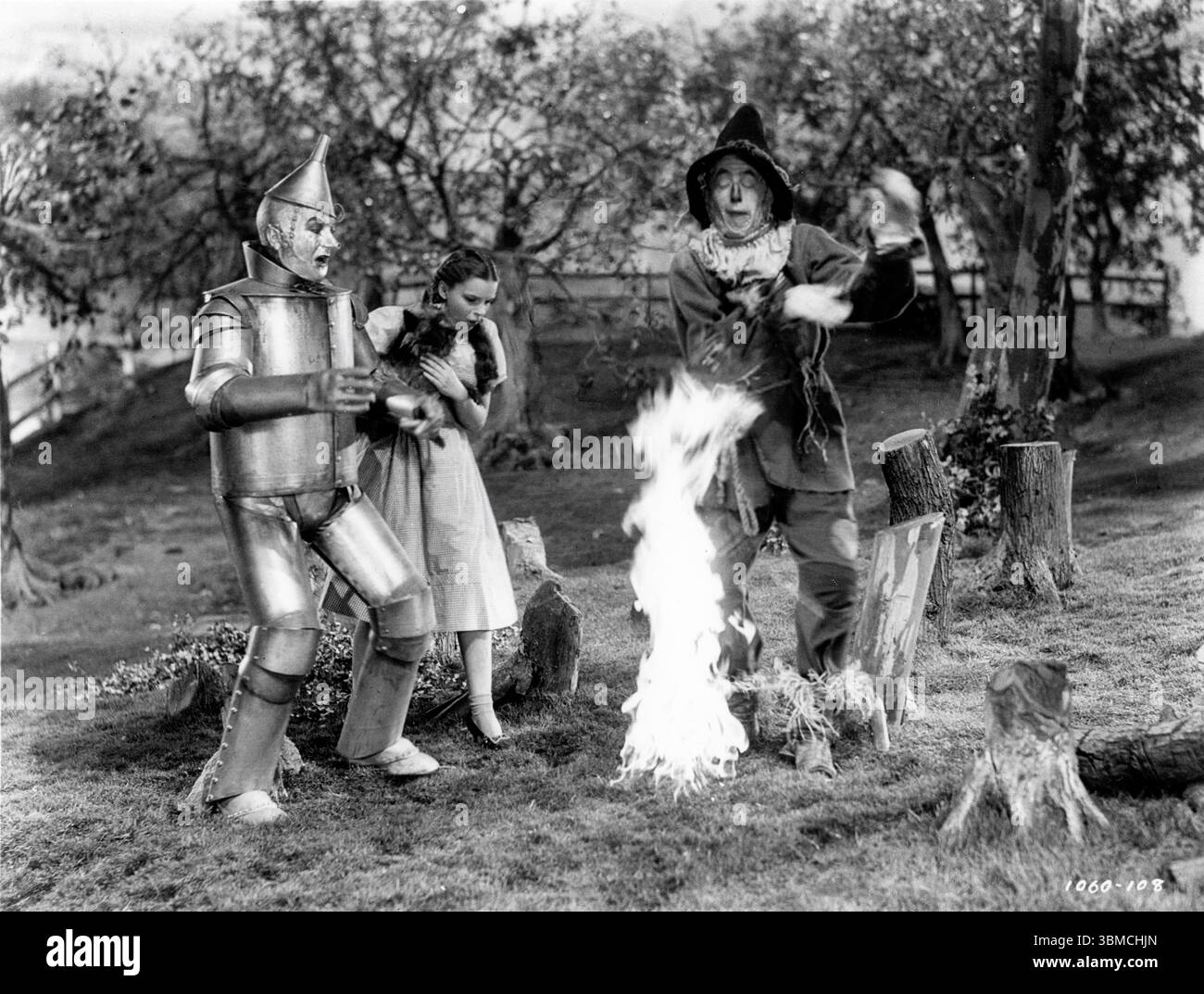 JACK HALEY as Tin Man JUDY GARLAND as Dorothy TOTO the dog and RAY ...