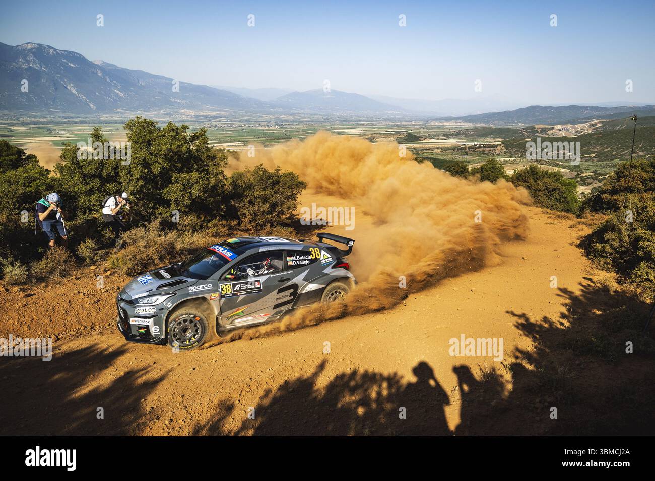 38 Marco BULACIA, Diego VALLEJO, Toyota Yaris Rally2, action during the ...