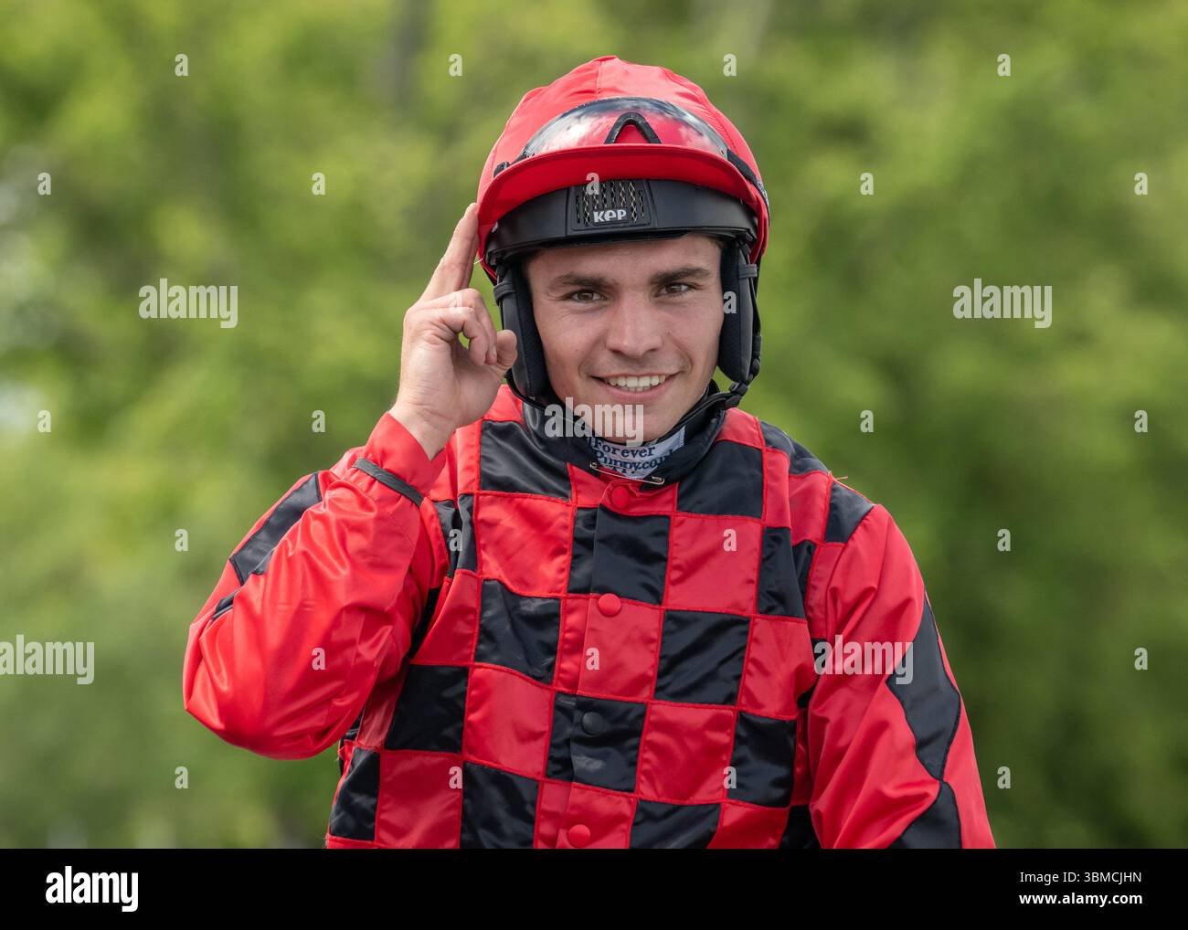 Jockey Ben Jones at Worcester - 25 June 2025 Stock Photo - Alamy