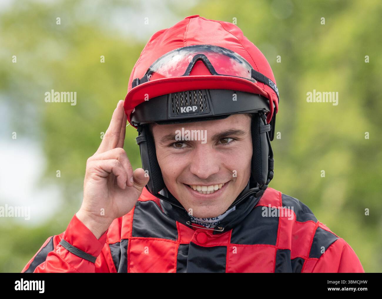 Jockey Ben Jones at Worcester - 25 June 2025 Stock Photo - Alamy