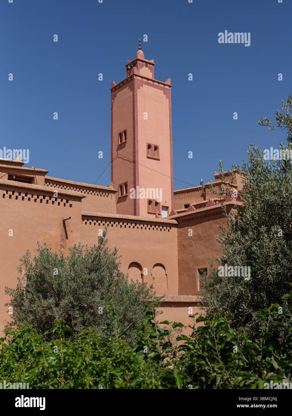 Morocco, 25 May 2025. Traditional earthen architecture in a southern ...