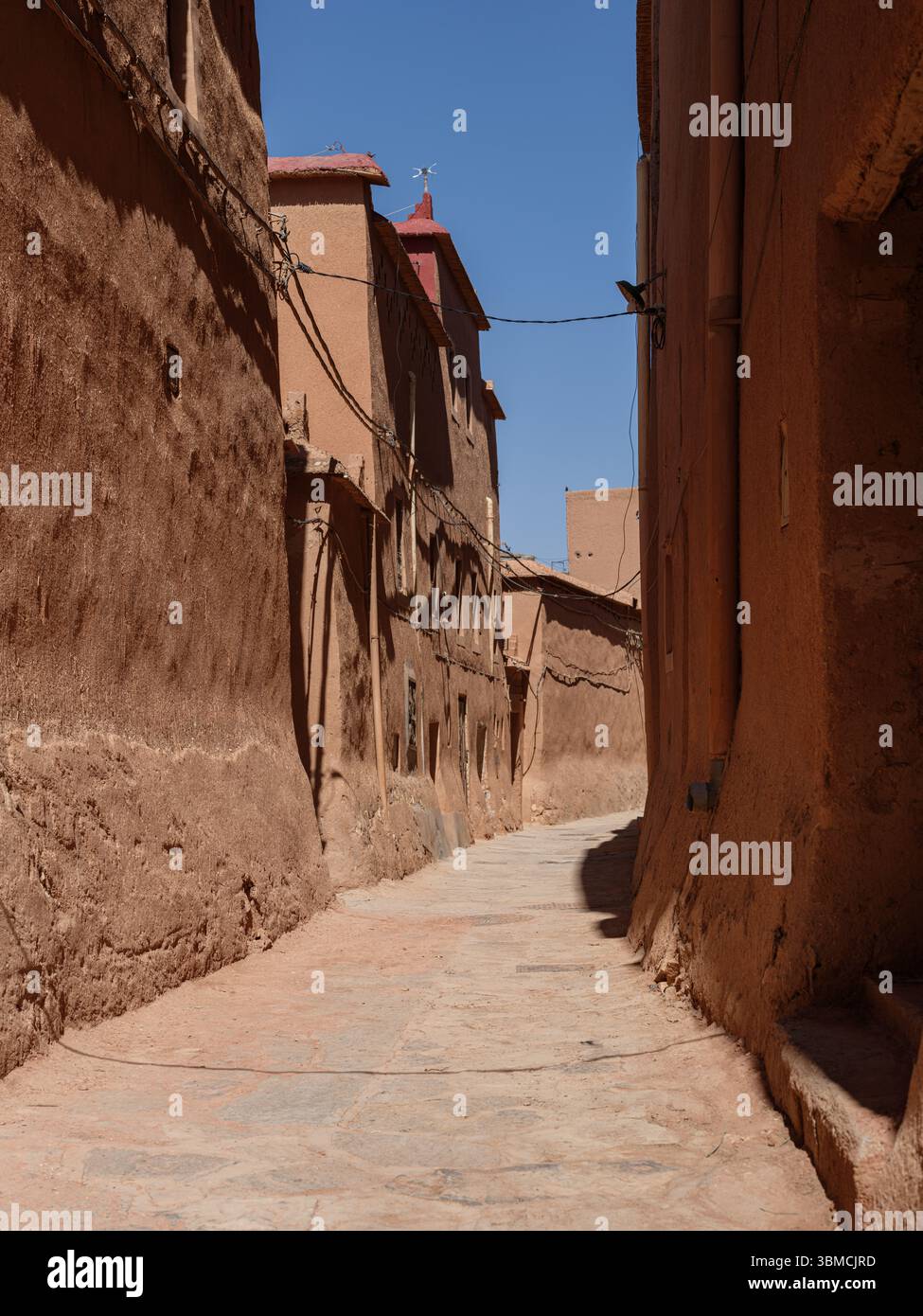 Morocco, 25 May 2025. Traditional earthen architecture in a southern ...