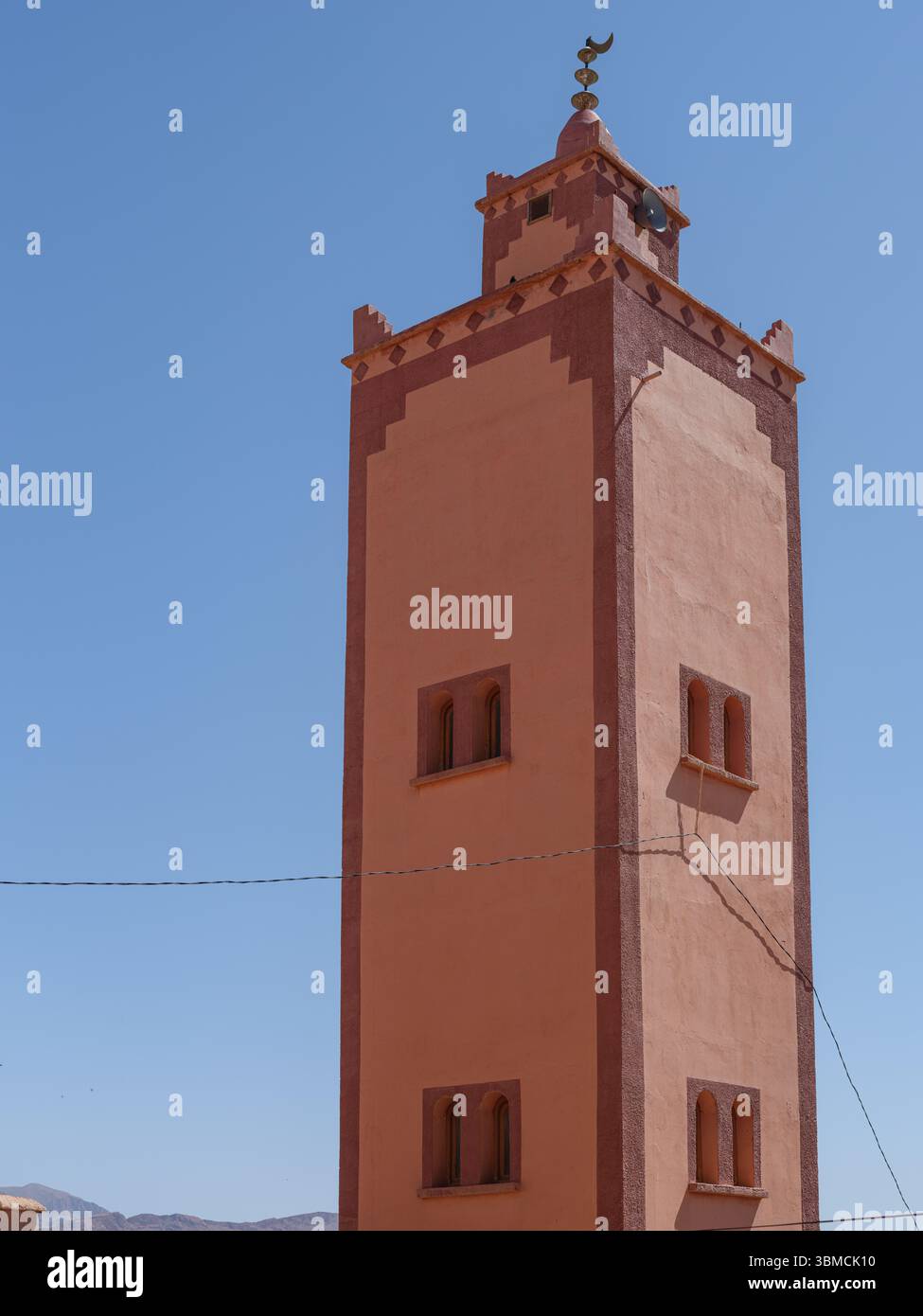 Morocco, 25 May 2025. Traditional earthen architecture in a southern ...