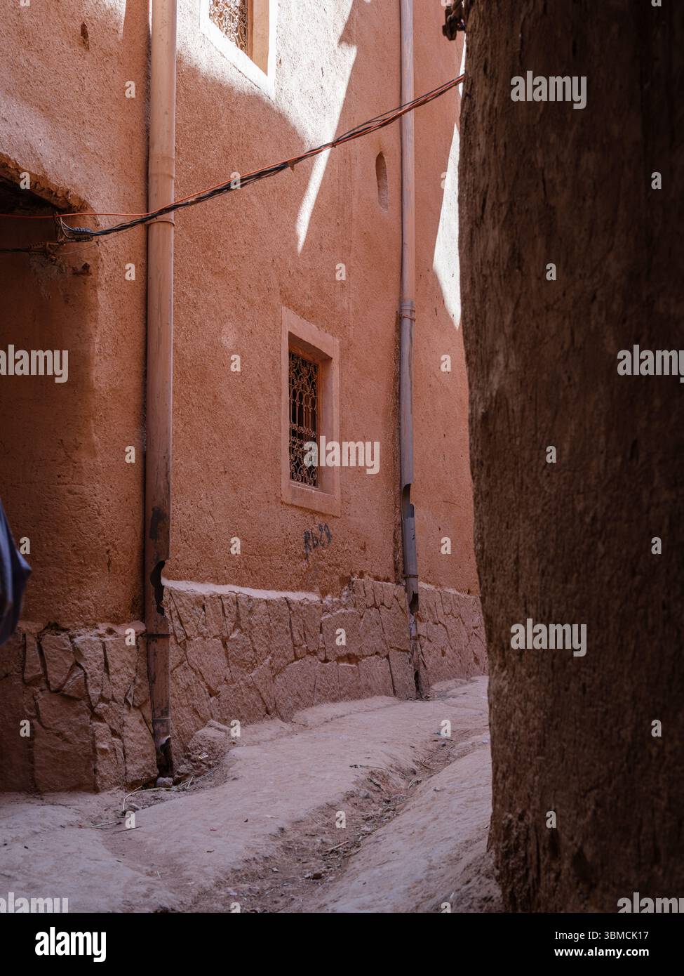 Morocco, 25 May 2025. Traditional earthen architecture in a southern ...