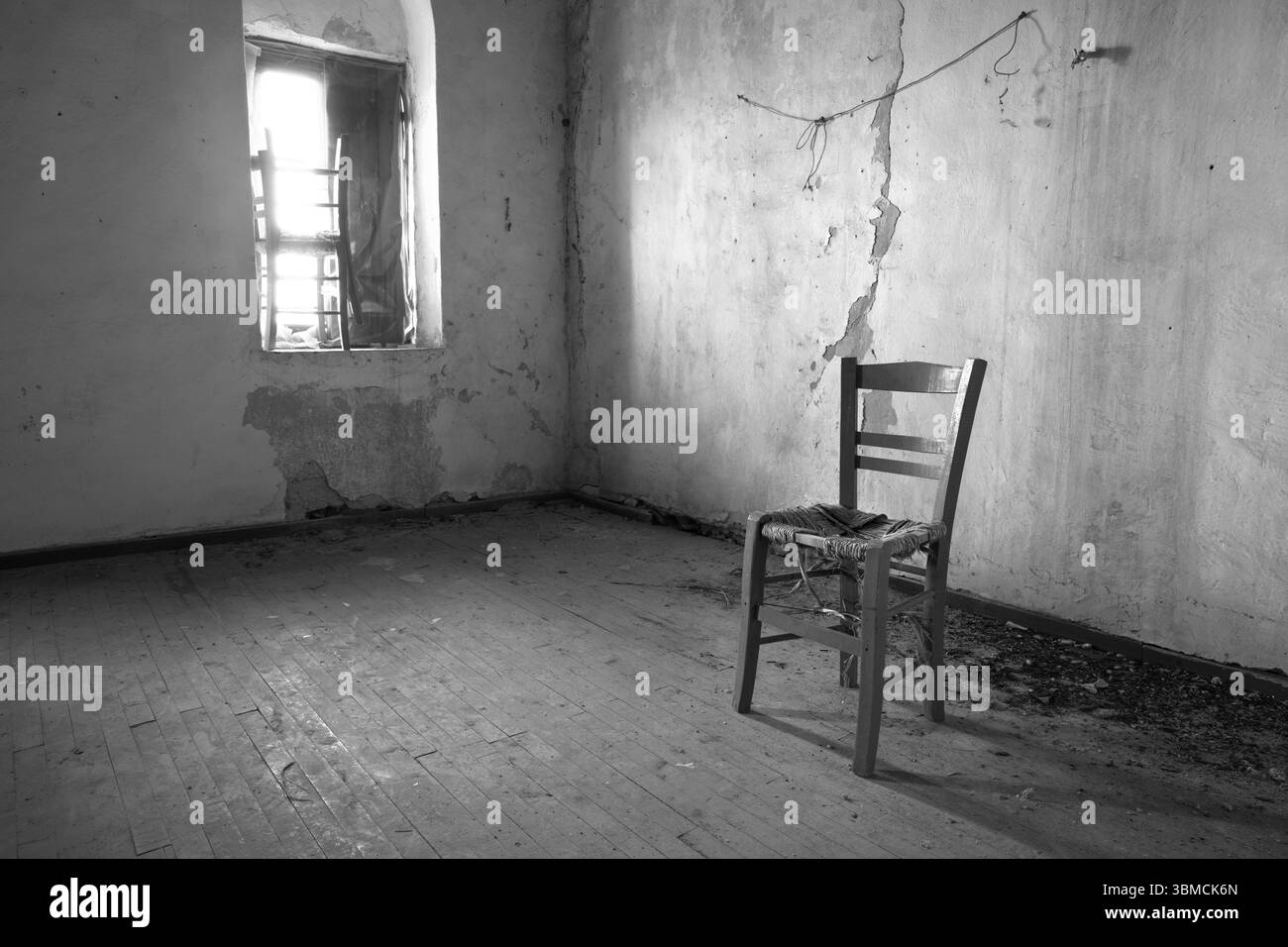Sparse room Black and White Stock Photos & Images - Alamy