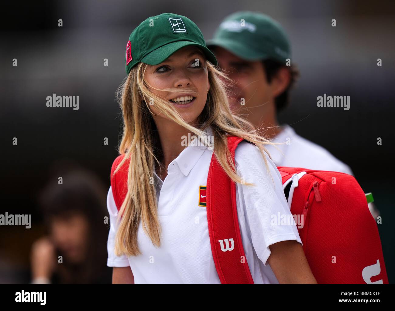 Katie Boulter at the All England Lawn Tennis and Croquet Club in ...