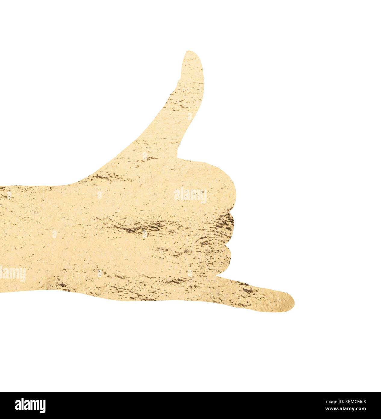 Shaka sign hand gesture, symbolizing aloha and freedom, commonly ...