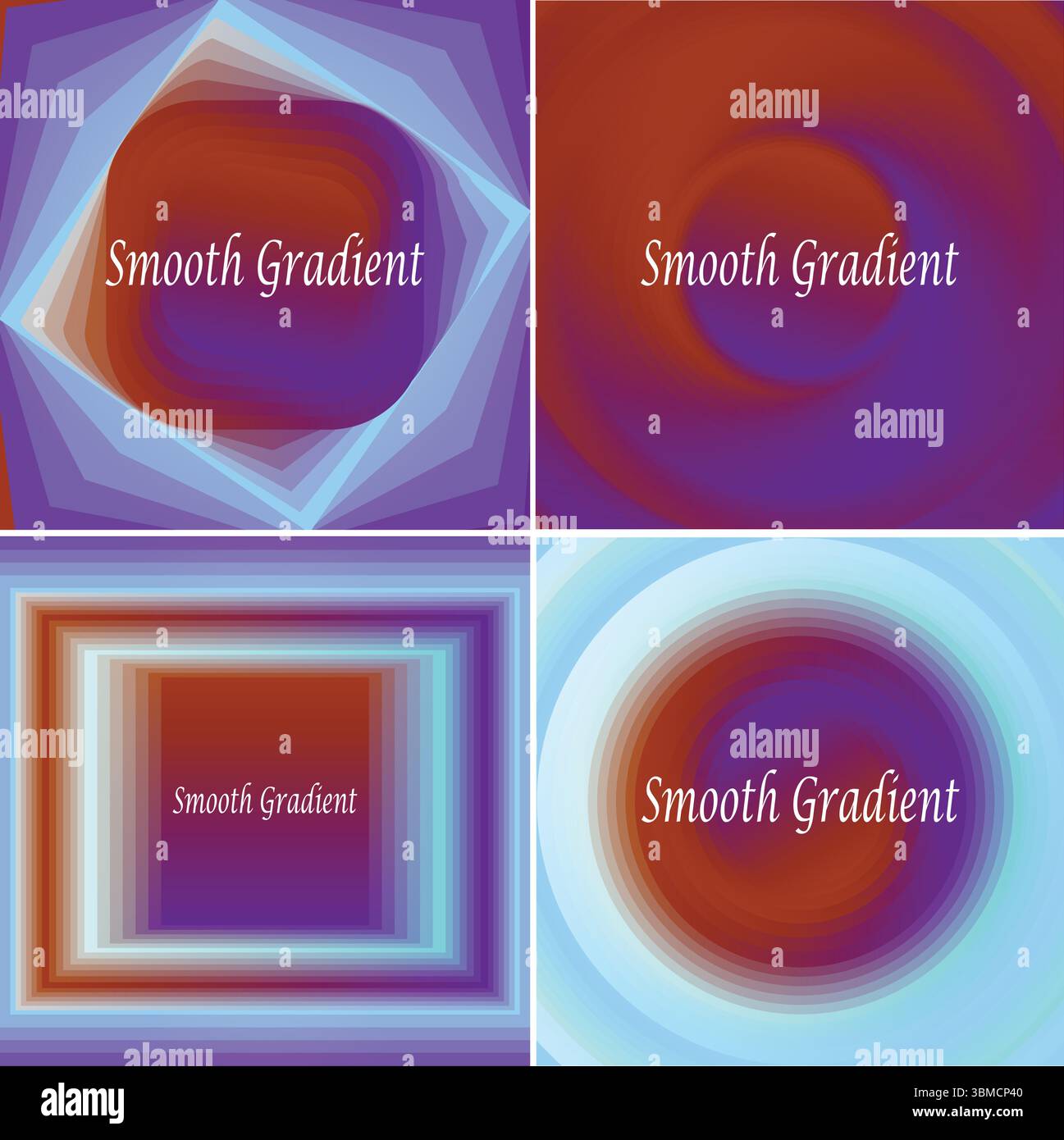 Collection Of Trendy Abstract Smooth Gradient Background – Colorful ...