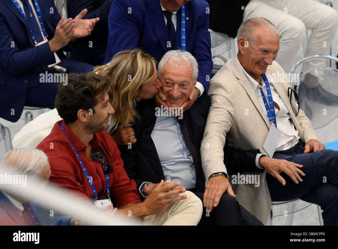 Luciano Buonfiglio during the CONI National Elective Council at the ...