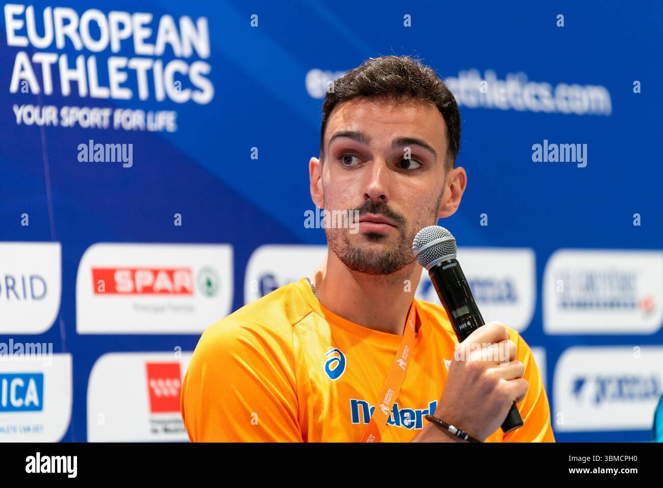 MADRID, SPAIN - JUNE 26: Samuel Chapple of the Netherlands during a ...