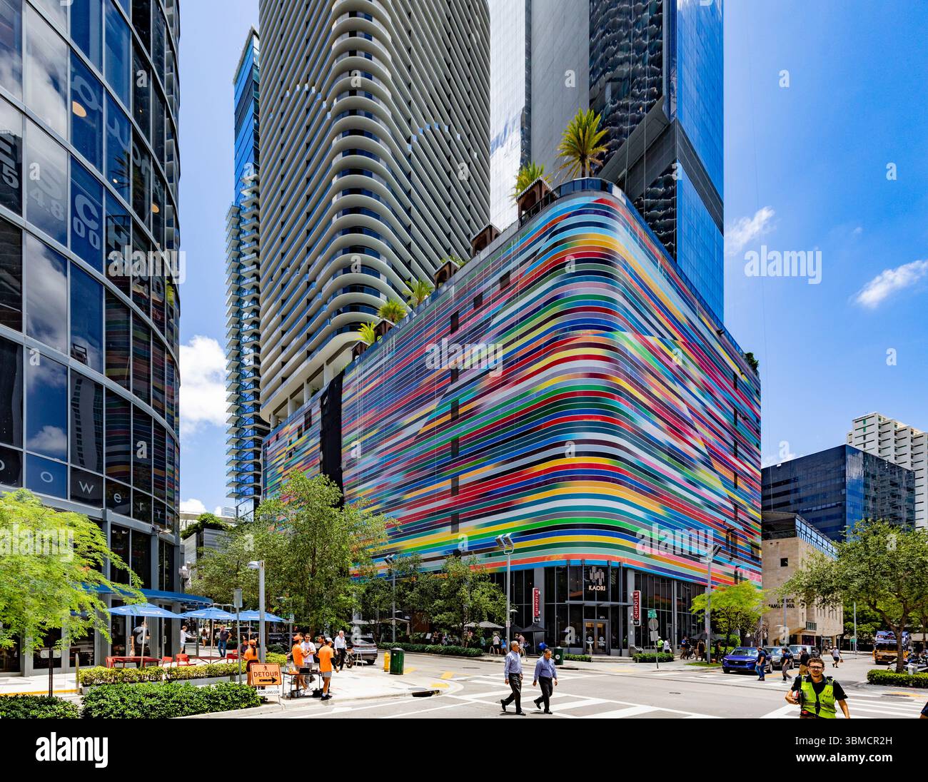 Brickell Heights building, Brickell, Miami, Florida, USA Stock Photo ...